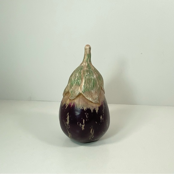 Enesco | Art | Rare Vintage 999 Enesco Eggplant Vegetable Ceramic ...